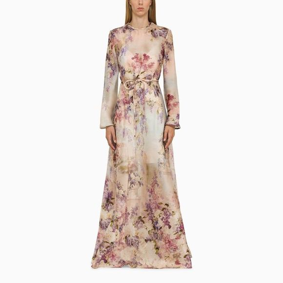 Zimmermann | Dresses | Zimmermann Silk Floral Pattern Dress | Poshmark